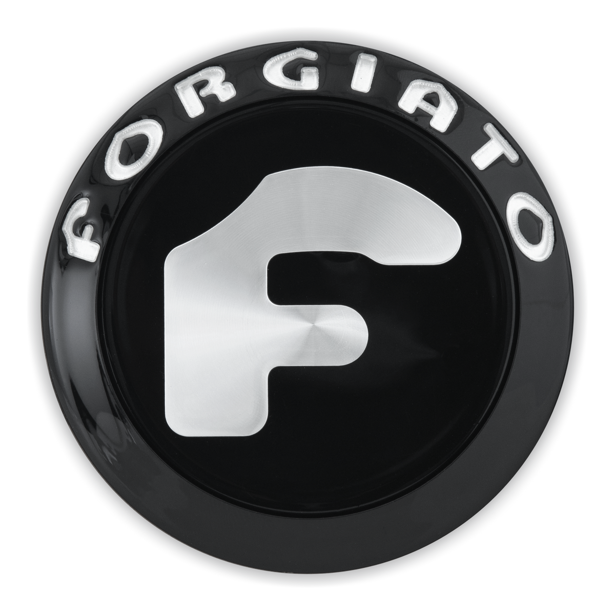 Billet Floating Cap - Black – Forgiato Wheels